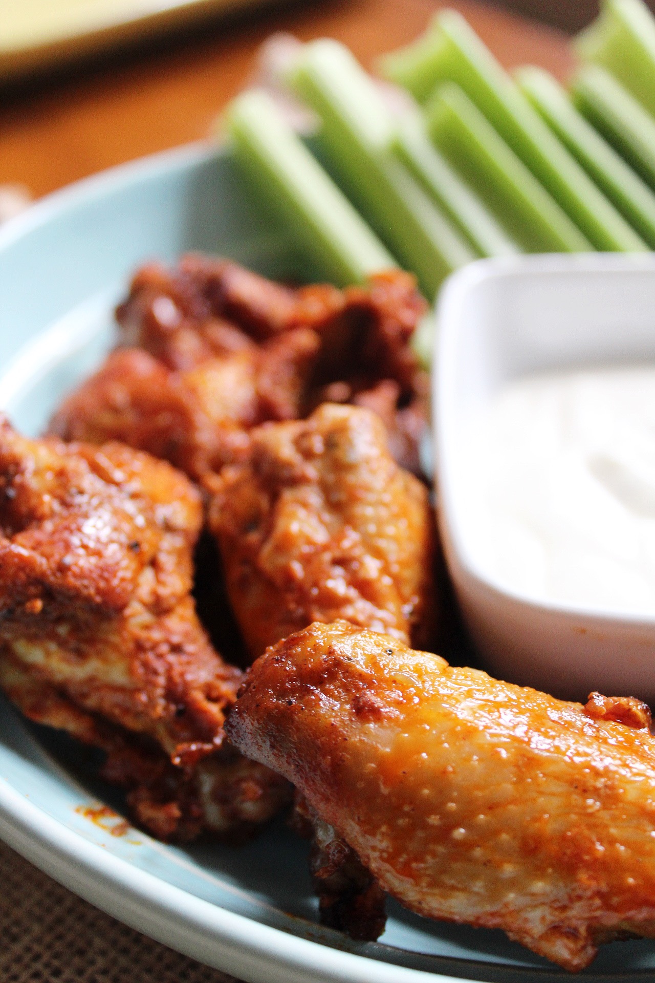 paleo buffalo chicken drummies - Whole Kitchen Sink