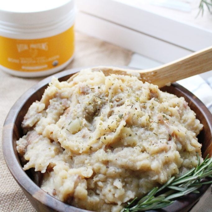 Best Ever Chunky Mashed Potatoes: A Whole30 Side Dish with 6 Minute ...