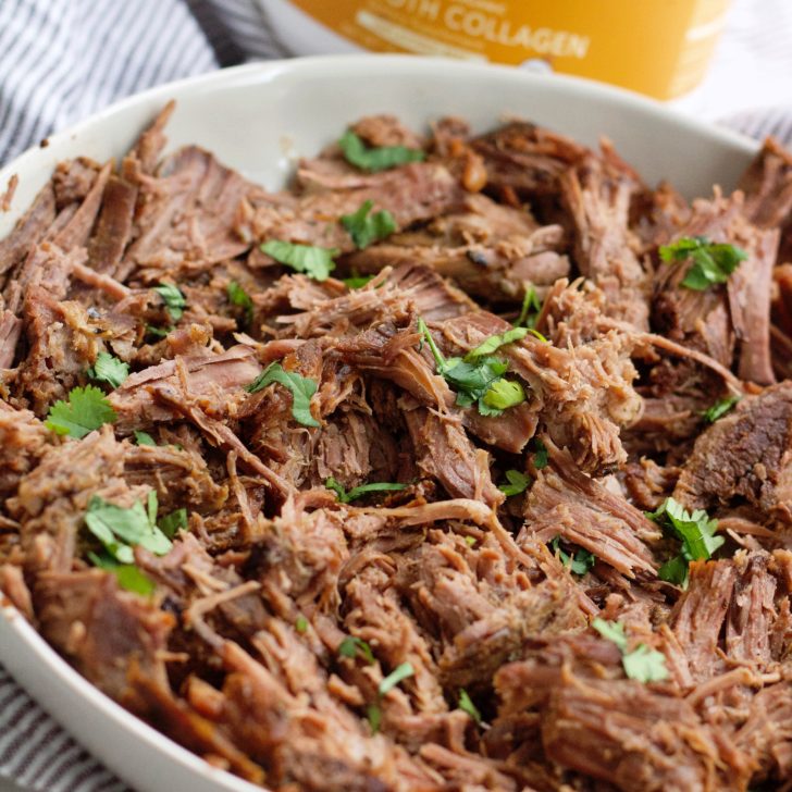 Slow Cooker Sweet Balsamic Beef + Recipe Video! - Whole Kitchen Sink