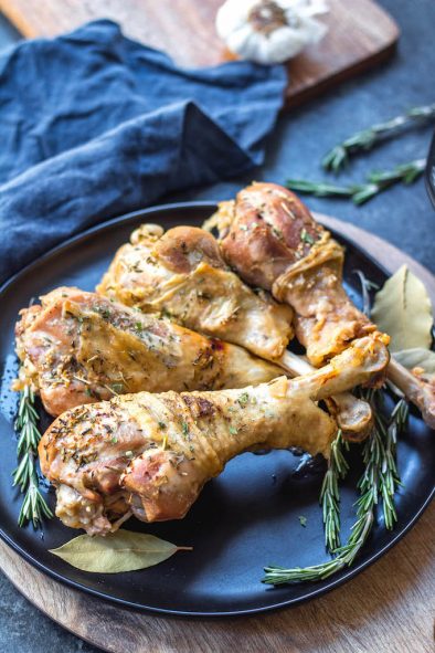 Pressure Cooker Herbed Turkey Legs: Whole30, Paleo, Keto, GF - Whole ...