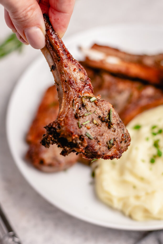 Air Fryer Lamb Chops - Whole Kitchen Sink
