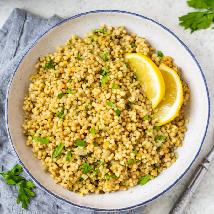 Instant Pot Pearl (Israeli) Couscous - Whole Kitchen Sink