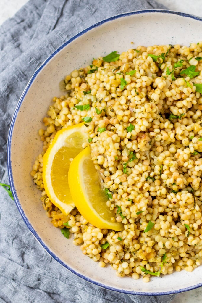 Instant Pot Pearl (Israeli) Couscous - Whole Kitchen Sink