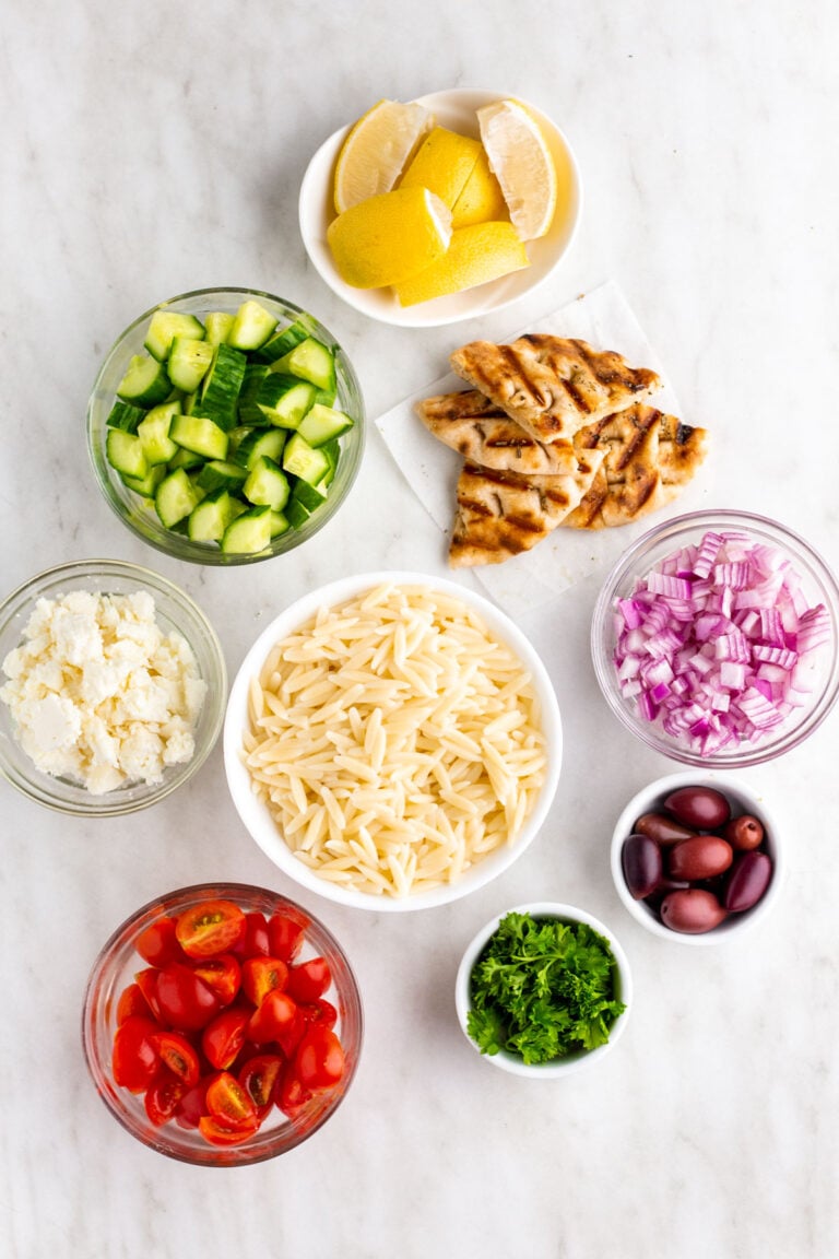 Chicken Gyro Bowl (15 Minutes, Gluten-Free) - Whole Kitchen Sink