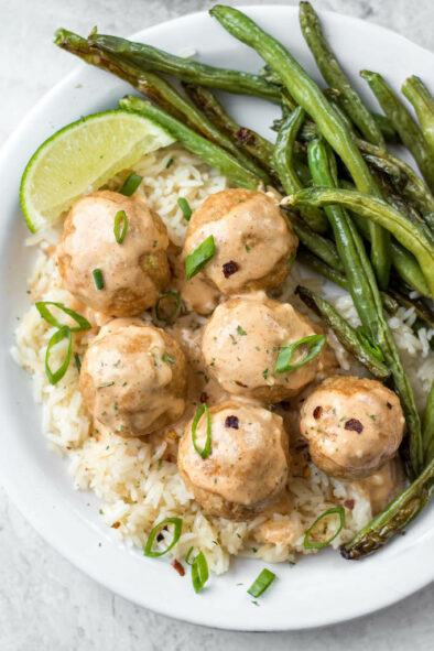 Easy Firecracker Meatballs - Whole Kitchen Sink