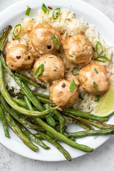 Easy Firecracker Meatballs - Whole Kitchen Sink