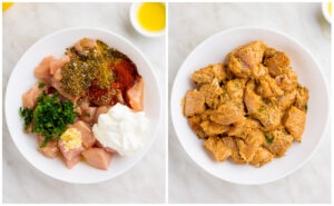 Chicken Gyro Bowl (15 Minutes, Gluten-Free) - Whole Kitchen Sink