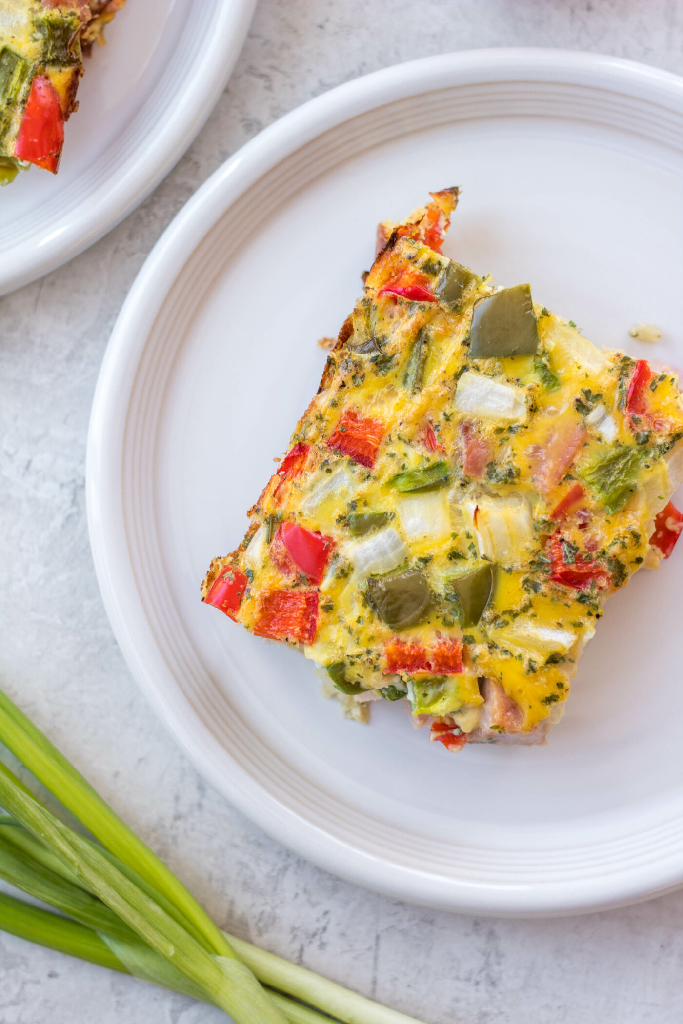 Leftover Ham and Hash Browns Egg Bake - Whole Kitchen Sink